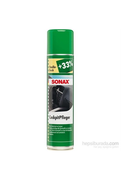 Sonax Torpido Temizleyici Parlatıcı Vanilya-400 ml.