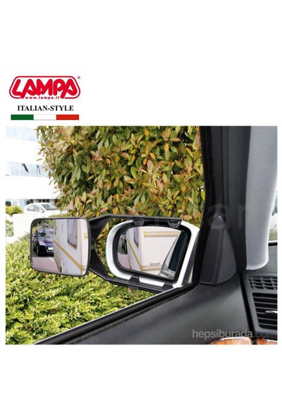 Lampa Karavan Yan İlave Geniş Görüş Aynası 65551 Lampa Karavan Yan İlave Geniş Görüş Aynası 65551