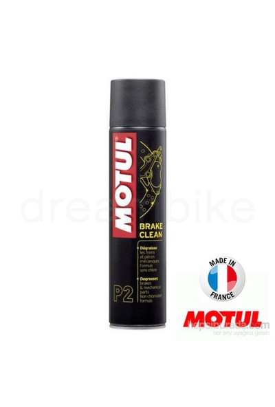 Motul P2 Balata Temizleyici Sprey 400 Ml. Made in France Motul P2 Balata Temizleyici Sprey 400 Ml. Made in France