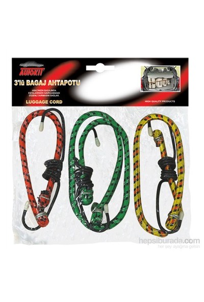 Autokıt Bagaj Ahtapotu 3'lü Paket