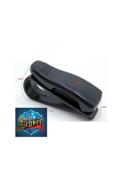 Schwer Slim Gözlük Tutucu Siyah 9607