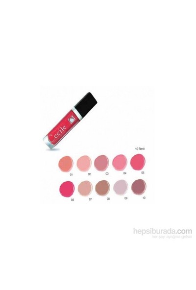 Cecile 3D Effect Lip Gloss 08
