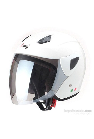 Sway 706 Open Face ECER Sertifikalı Beyaz Kask Sway 706 Open Face ECER Sertifikalı Beyaz Kask