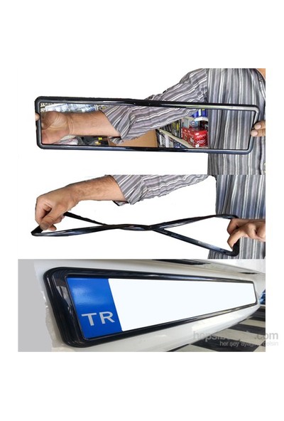 Z tech Esnek Kırılmaz Plakalık (Parlak Siyah) Z tech Esnek Kırılmaz Plakalık (Parlak Siyah)