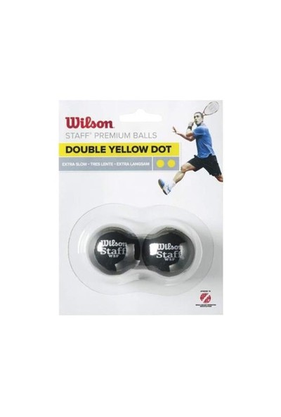 Wilson Wrt 617600 2 Lı Cıft Sarı Staf Squ.Topu