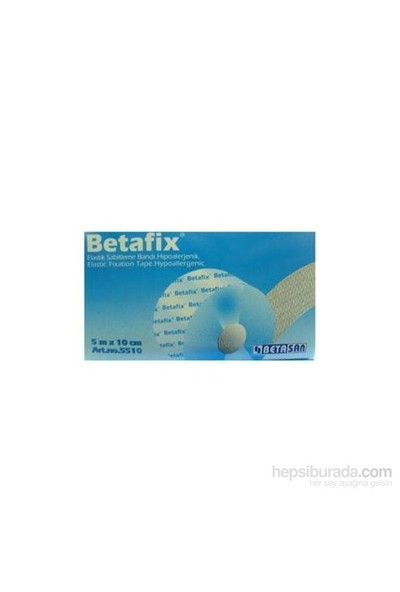 Betafix Elastik Sabitleme Bandı 5M X 10Cm Betafix Elastik Sabitleme Bandı 5M X 10Cm