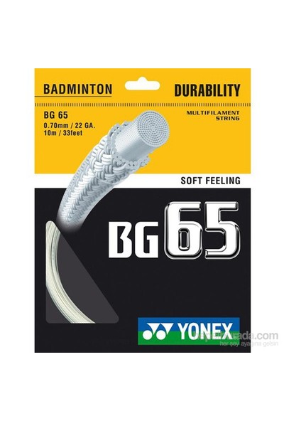 Yonex Bg65 10 M Badminton Raket Kordajı