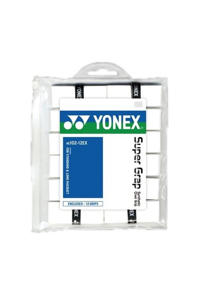Yonex Ac102-12Ex 12 Li Badminton Raket Gripi