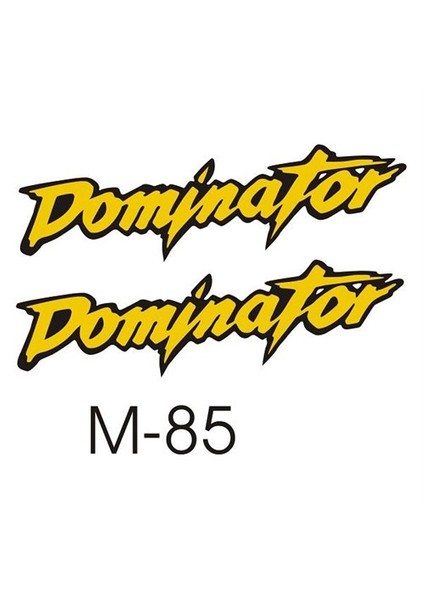 Sticker Master Dominator Depo Sticker Oto Motor Pc Etiket Fiyatı