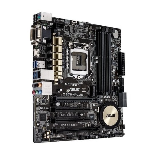 Asus Z97M-PLUS Intel Z97 3200MHz(OC) DDR3 LGA1150 mATX Fiyatı