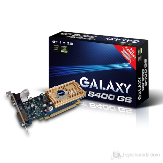 Galaxy Nvidia GF 8400GS 512-1GB 64Bit DDR2 Ekran Kartı Fiyatı