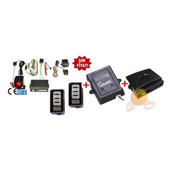 Cyclone Alarm, Radar, 4 Cam Otomatik Modül Hediyeli Set Fiyatı