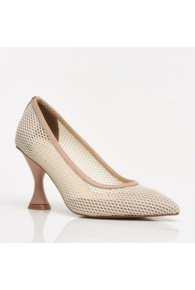 Hotiç 01AYH218850A330 Natürel Kadın Ayakkabı