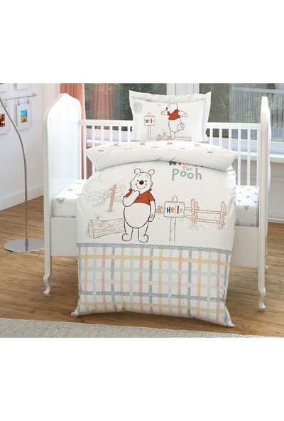 Taç Lisanslı Winnie The Pooh Enjoy Baby Nevresim Takımı Taç Lisanslı Winnie The Pooh Enjoy Baby Nevresim Takımı