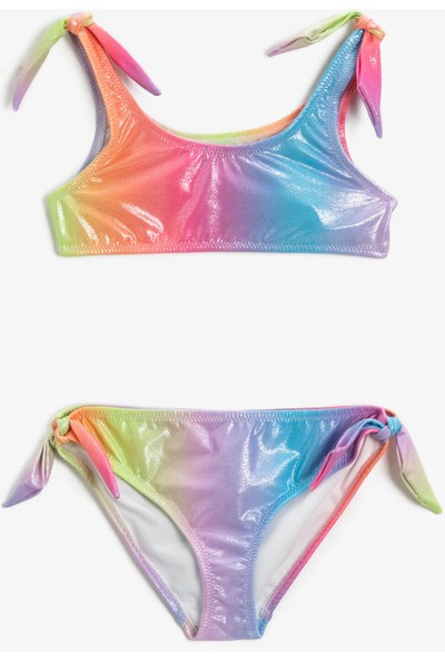 Koton Bağlama Detaylı Bikini Takım