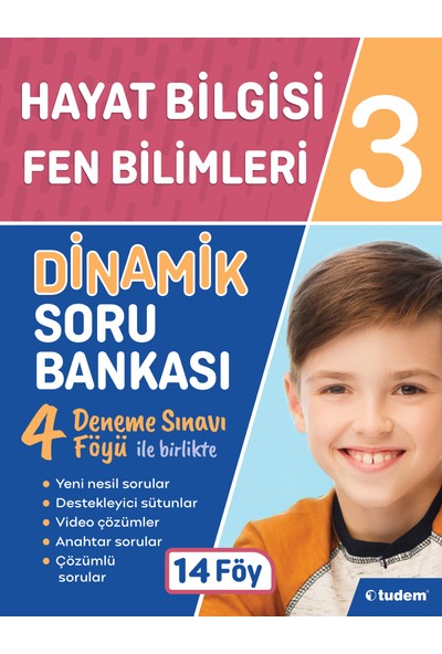 Tudem Yayınları 3. Sınıf Hayat Bilgisi - Fen Bilimleri Dinamik Soru Bankası Tudem Yayınları 3. Sınıf Hayat Bilgisi - Fen Bilimleri Dinamik Soru Bankası