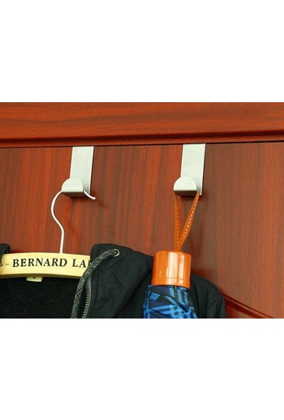 Huramarketing Kapı Arkası Metal Askı 4lü Paket