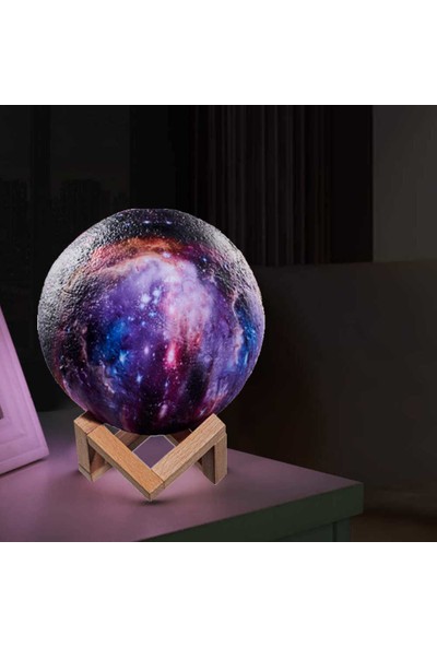 Huramarketing 3D Renk Değiştiren LED Işıklı Samanyolu Gece Lambası Dekoratif Huramarketing 3D Renk Değiştiren LED Işıklı Samanyolu Gece Lambası Dekoratif