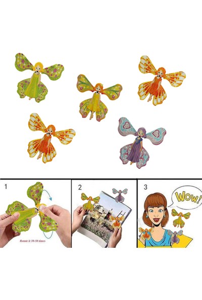 Pasifix Uçan Kelebek Kart Sihirli Uçan Kelebek (Yurt Dışından)