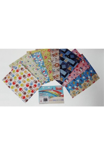 Logon A4 Hayvan Figürlü Desenli Eva 10'lu