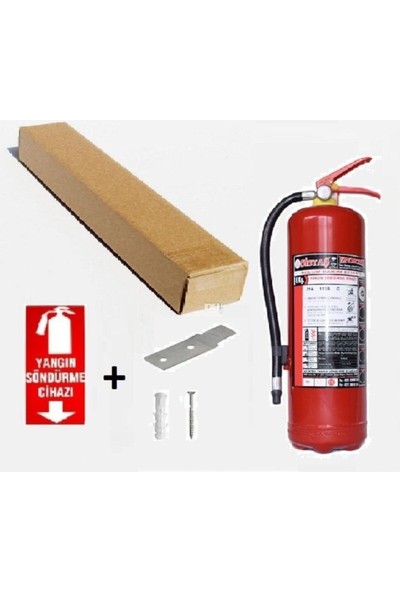 Sistas Köpüklü Yangın Tüpü 6 kg Set Sistas Köpüklü Yangın Tüpü 6 kg Set