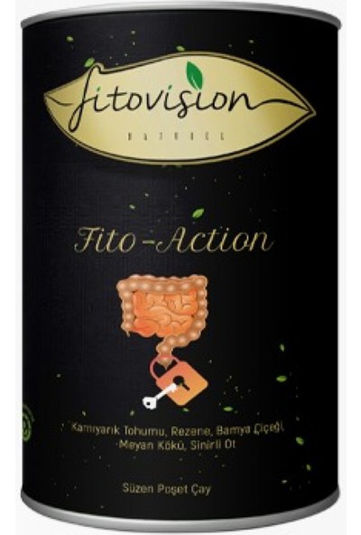 Fitovision Fito Action Süzen Poşet Çay