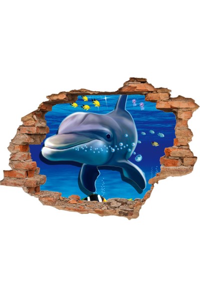 Nanstore 3D Dekoratif Duvar Çıkartması (Yurt Dışından)