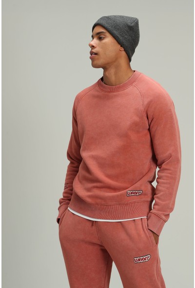 Lufian Amor Erkek Sweatshirt Tarçın