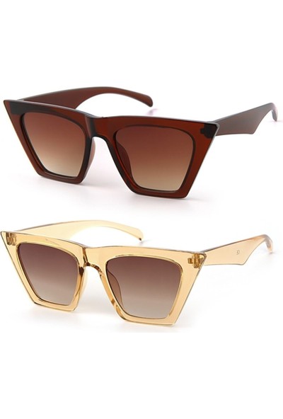 Modalucci 690143630512478 Kadın Güneş Gözlüğü 2'li