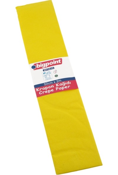 Bigpoint Krapon Kağıdı Sarı 10'lu Poşet