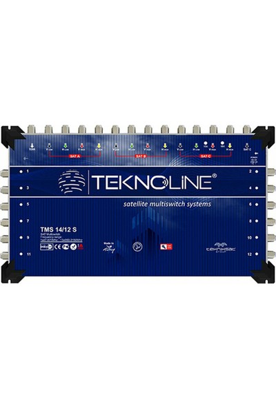 TEKNOLINE 14X12 SONLU MULTISWITCH UYDU DAĞITIM SANTRALI TEKNOLINE 14X12 SONLU MULTISWITCH UYDU DAĞITIM SANTRALI