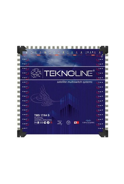 TEKNOLINE 17X64 SONLU MULTISWITCH UYDU DAĞITIM SANTRALI TEKNOLINE 17X64 SONLU MULTISWITCH UYDU DAĞITIM SANTRALI