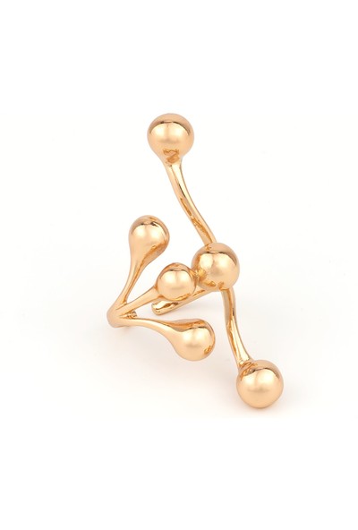 Uslada Bijoux House Free Size Elegant Toplu Yüzük