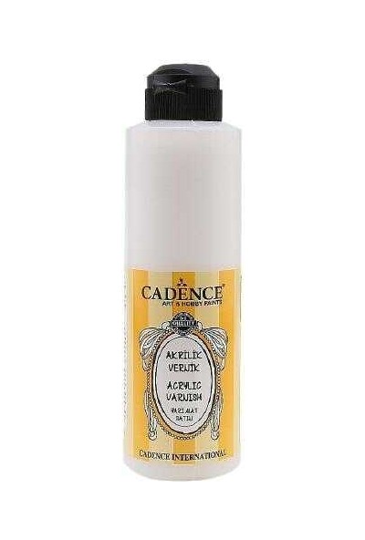 Cadence Su Bazlı Yarı Mat Akrilik Vernik 250 ml Cadence Su Bazlı Yarı Mat Akrilik Vernik 250 ml