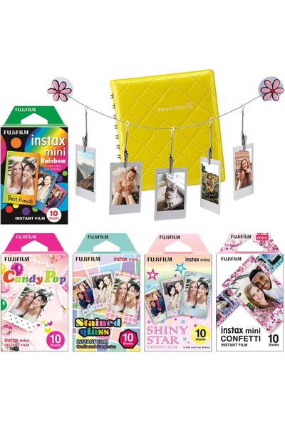 Instax 5'li Özel Film Hediye Seti 3