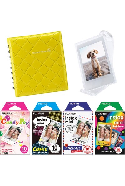 Instax 4'lü Özel Film Hediye Seti 4