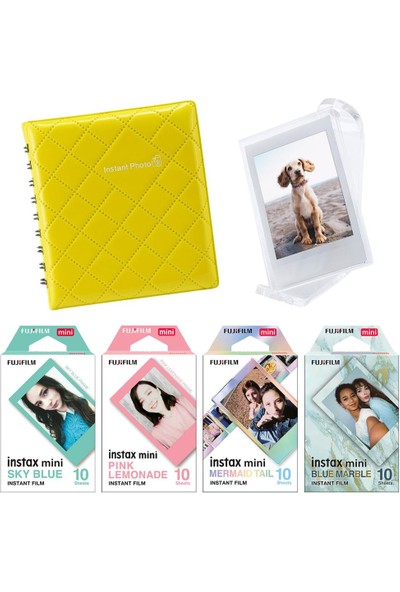 Fujifilm - 2 Instax Özel Film Seti 4'lü