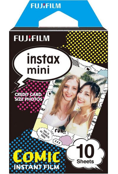 Fujifilm Instax Mini Comic 10'lu Film Fujifilm Instax Mini Comic 10'lu Film