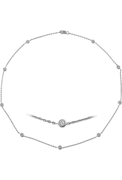 Sirius Zincirli Pırlanta Kolye