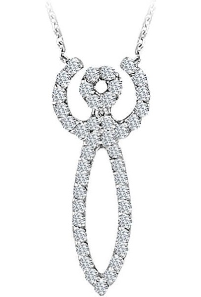 Sirius Ay Tanrıçası Artemis Pırlanta Kolye