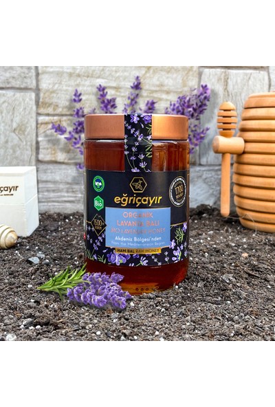 Eğriçayır Lavanta Balı Organik 850G Eğriçayır Lavanta Balı Organik 850G