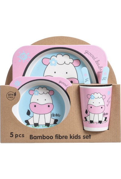 Mann Bamboo Çocuk Çatal Kaşık Tabak Seti (Yurt Dışından) Mann Bamboo Çocuk Çatal Kaşık Tabak Seti (Yurt Dışından)