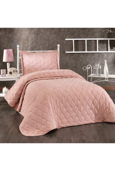 Luvana Home 2 Parça Pamuklu Ayda Kapitone Tek Kişilik Pike Yatak Örtüsü ve Yastık Kılıfı Seti Pudra Luvana Home 2 Parça Pamuklu Ayda Kapitone Tek Kişilik Pike Yatak Örtüsü ve Yastık Kılıfı Seti Pudra