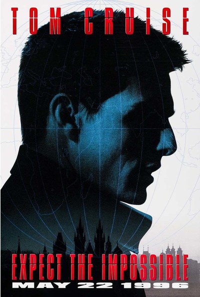 Aktuel Accessories Mission Impossible (1996) 70 cm x 100 cm Afiş – Poster Paıntwall Aktuel Accessories Mission Impossible (1996) 70 cm x 100 cm Afiş – Poster Paıntwall