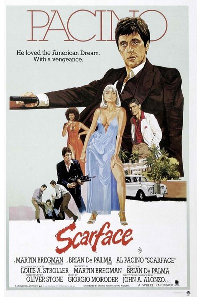 Aktuel Accessories Scarface (1983) 70 cm x 100 cm Afiş – Poster Traıngun Aktuel Accessories Scarface (1983) 70 cm x 100 cm Afiş – Poster Traıngun