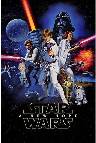 Aktuel Accessories Star Wars (1977) 70 cm x 100 cm Afiş – Poster Wrongmade Aktuel Accessories Star Wars (1977) 70 cm x 100 cm Afiş – Poster Wrongmade
