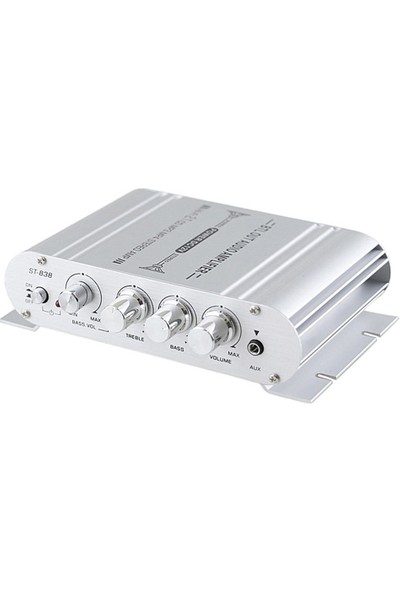 Gahome Hi-Fi Güç Amplifikatörü 2.1ch Subwoofer Stereo Ses Bas Kontrolü (Yurt Dışından) Gahome Hi-Fi Güç Amplifikatörü 2.1ch Subwoofer Stereo Ses Bas Kontrolü (Yurt Dışından)