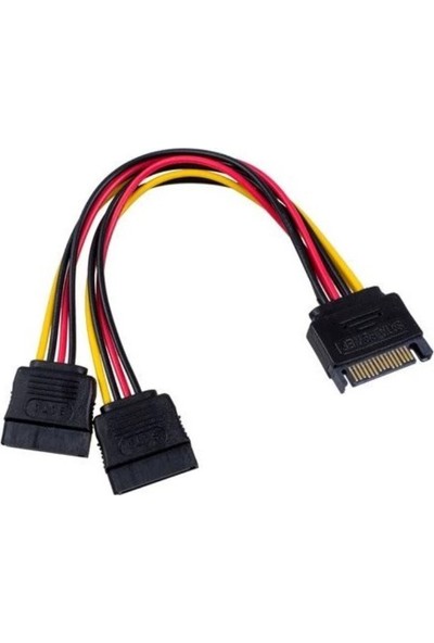 Molix Sata Power Y Kablo 15 Pin Sata Erkek To 15 Pin Y Dişi Power Kablo Molix Sata Power Y Kablo 15 Pin Sata Erkek To 15 Pin Y Dişi Power Kablo