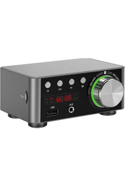 Gahome Çok Fonksiyonlu Bt Dijital Mini Ses Güç Amplifikatörü (Yurt Dışından)