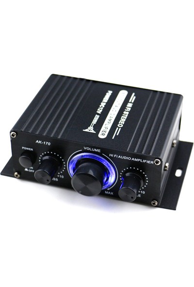 Gahome AK170 12 V Mini Ses Güç Amplifikatörü Dijital Ses Alıcı (Yurt Dışından)